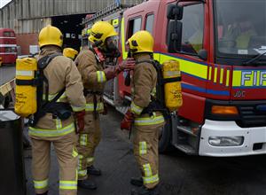 Fire hits vehicle compound - Warrington Worldwide