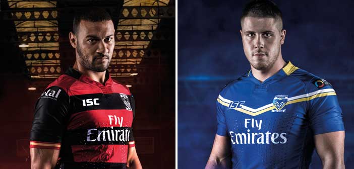 Warrington Wolves unveil new kits for the 2016 season