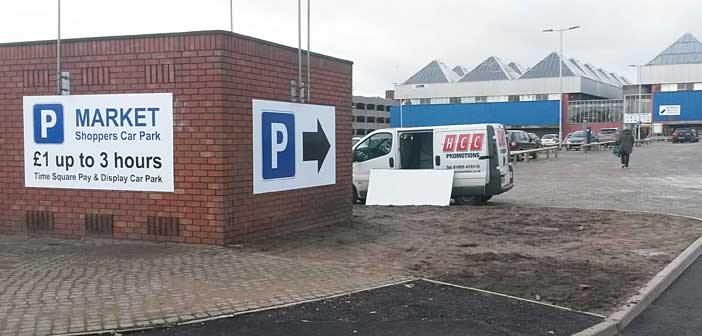 Temporary town centre car park now open