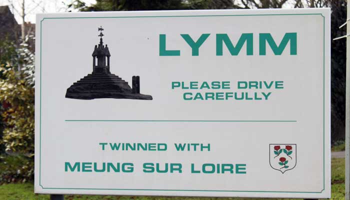 Heavy rain fall causes flooding at Lymm