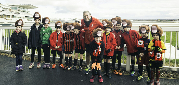 Soccer starlets canter for cancer