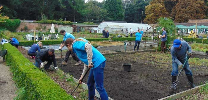 Volunteers lend a helping hand at Walton Lea Partnership