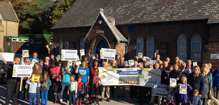 10,000 sign "save our libraries" petition