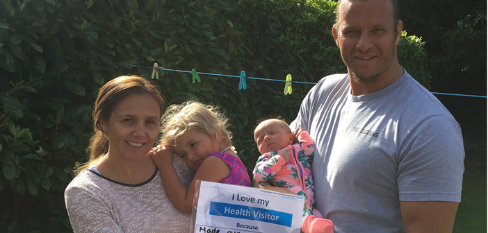 Stars come out to support health visitors