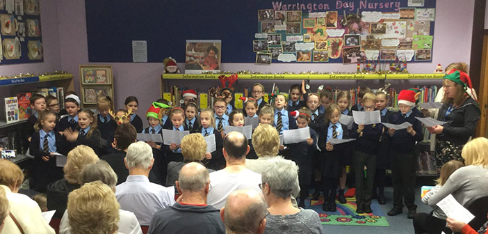 Festive fun at Penketh Library