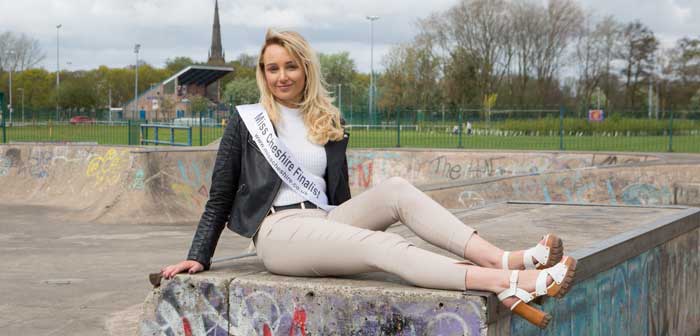Jenny lifts crown and aims to be Miss Cheshire role model