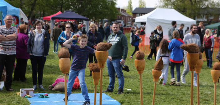 Sun shines at Culcheth Community Day