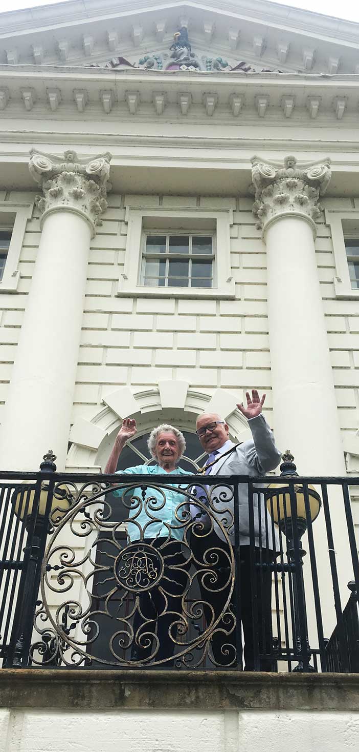 GI Bride "The Duchess" takes one last trip down memory lane