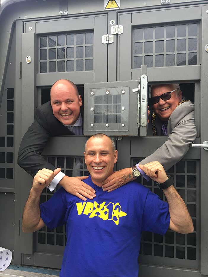 Rain fails to dampen spirits at launch of 10th VPX