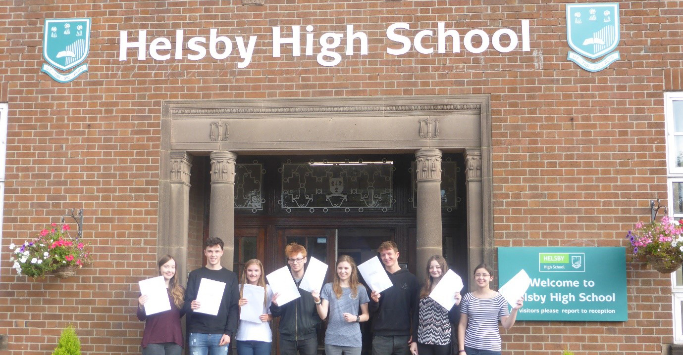 Another bumper crop of exam results for Helsby High