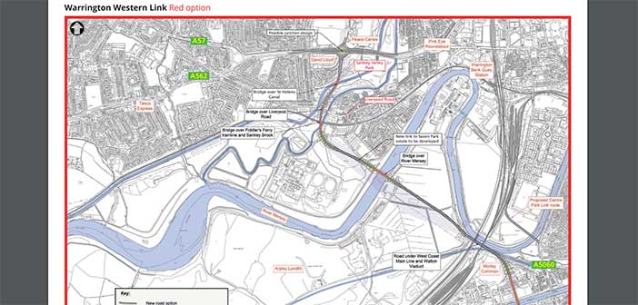 Transport chiefs name preferred route for Western Link road