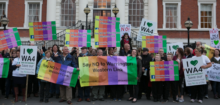 Town hall protest is just the beginning warn campaigners - Warrington ...