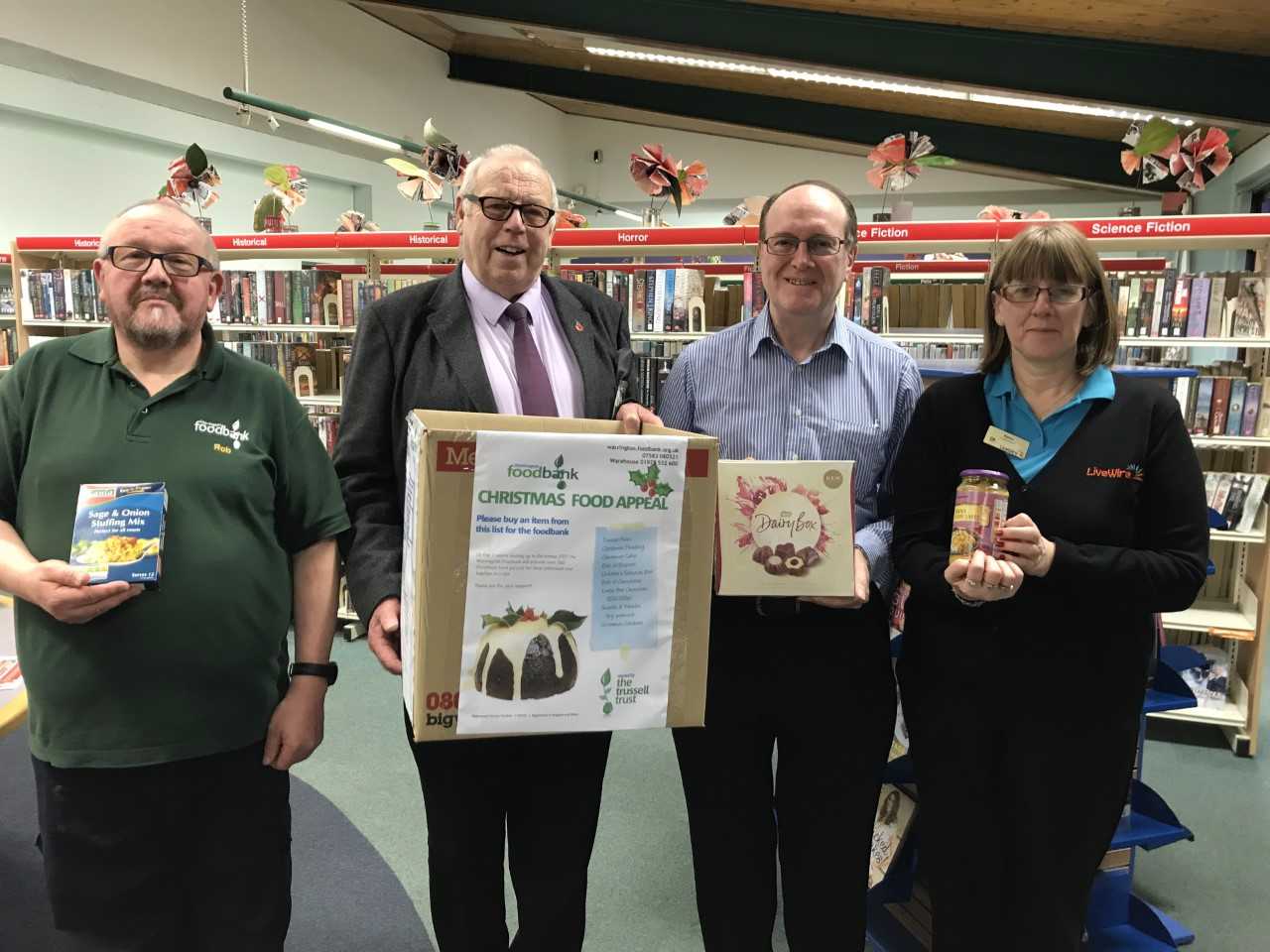 Penketh Library to give helping hand this Christmas