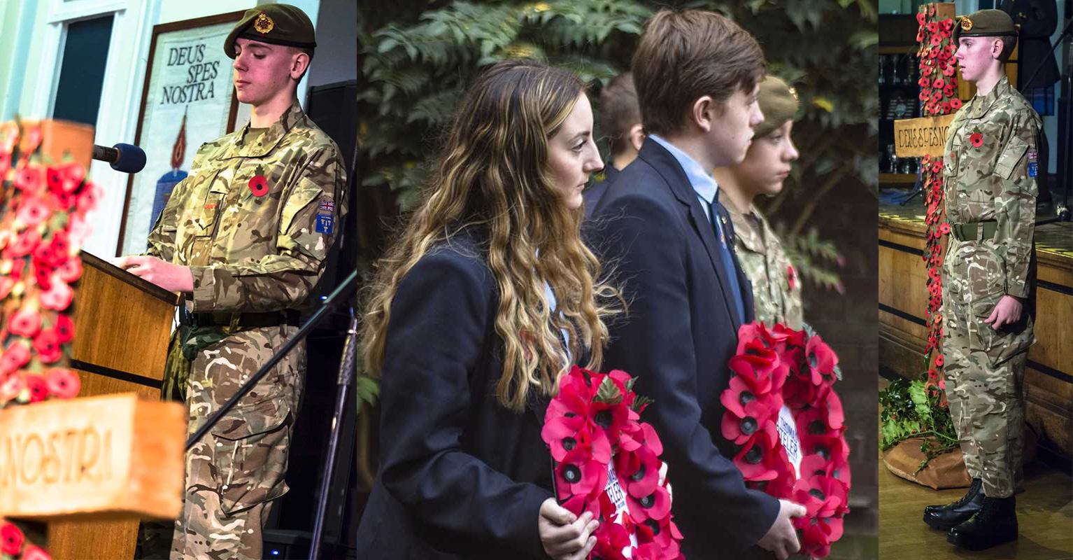 Boteler High School's moving service of Remembrance