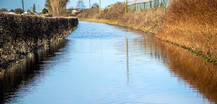 Flooding closes road at Lymm