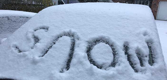 Snow arrives in Warrington - with more forecast