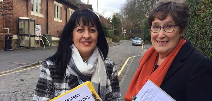 Campaign for double yellow lines