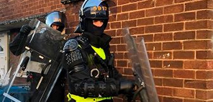 Weapons and drugs seized in police raid