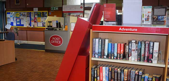 Burtonwood Post Office now open for business in village library