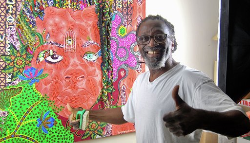 Ghanaian artist aims to spark debate on the town’s identity