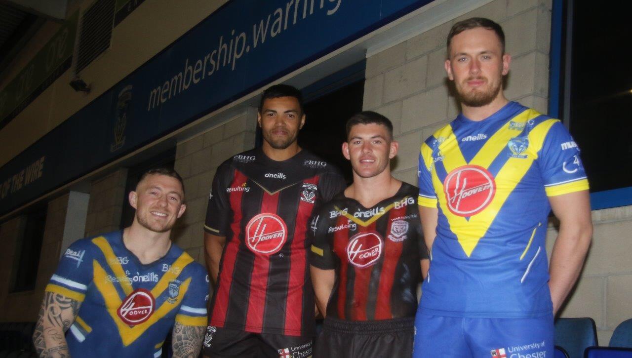 Red carpet event launches Warrington Wolves new kit
