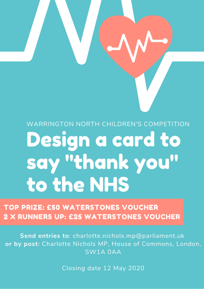 MP organises "thank you to the NHS" competition