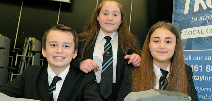 Culcheth pupils' 90mph model rocket car