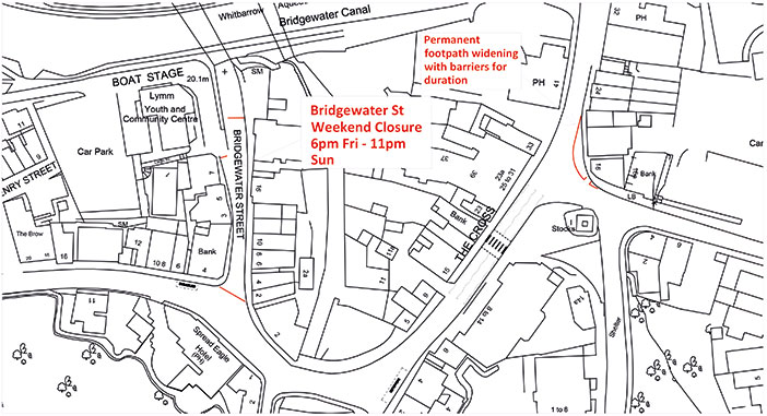 Lymm Village Centre Covid-19 Social Distancing Measures