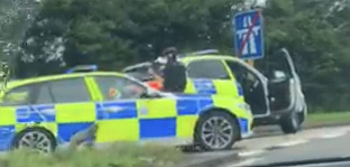 Armed police incident at Lymm