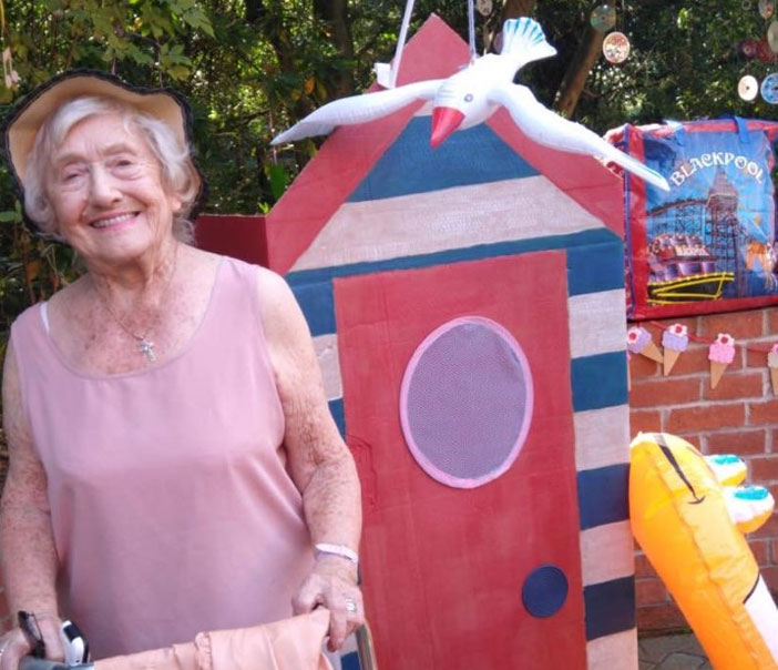 Care home brings Blackpool to Lymm!