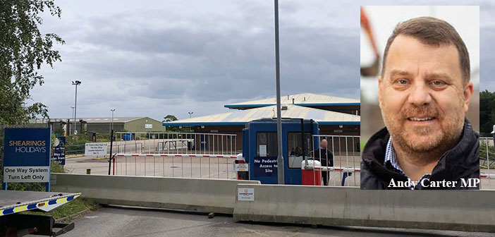 Controversial lorry park will bring jobs boost and investment says MP