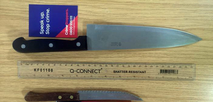 Ten arrests and 45 knives seized during week of action