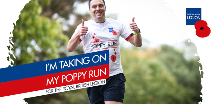 Students prepare to take part in Poppy Run