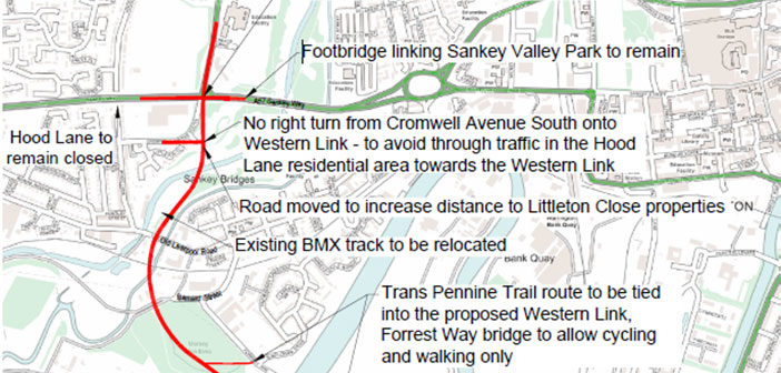 Council announce latest plans for £212m Western Link road