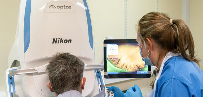 Warrington Hospital receives first new state-of-the-art OPTOS machine