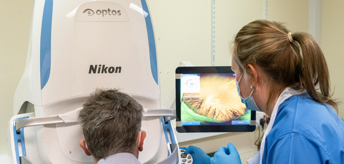 Warrington Hospital receives first new state-of-the-art OPTOS machine