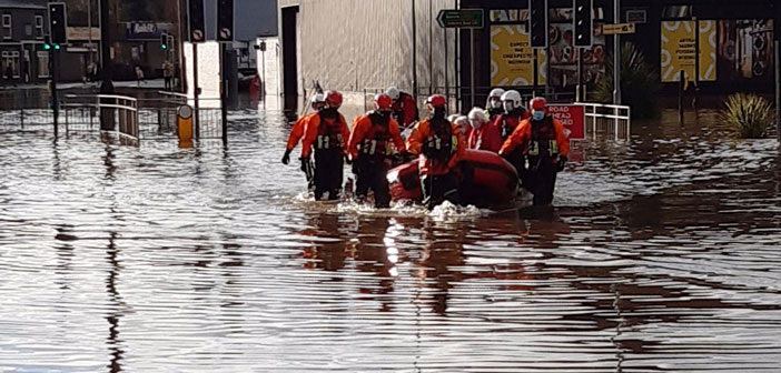 Firefighters called out to more than 100 flooding incidents across ...