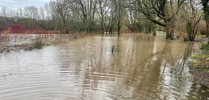 Warrington flooding update as Amber weather warning for more rain over ...