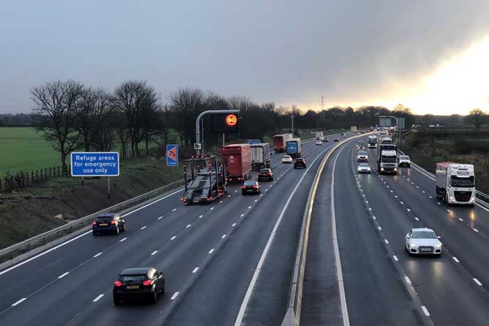 Major technology upgrade for M6 near Warrington