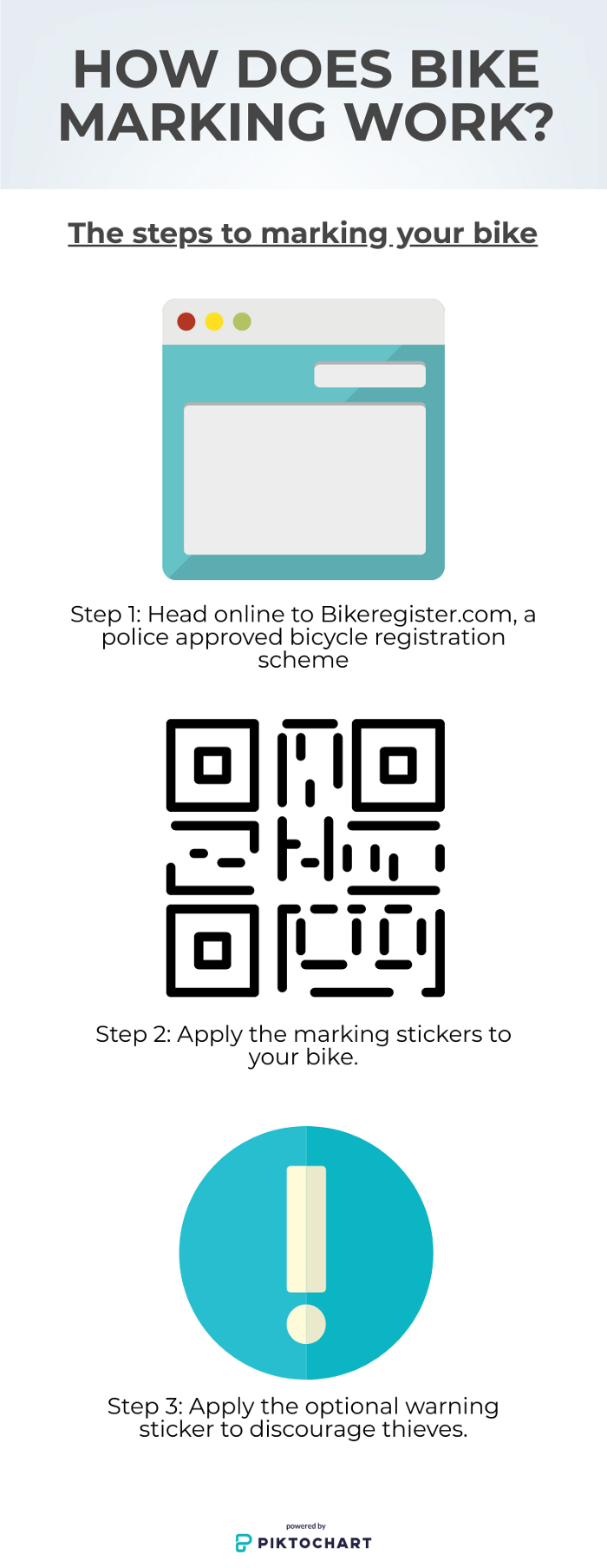 Police provide residents With free Bike Marking in bid to crack down on ...