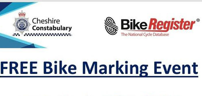 Police organise free bike marking event