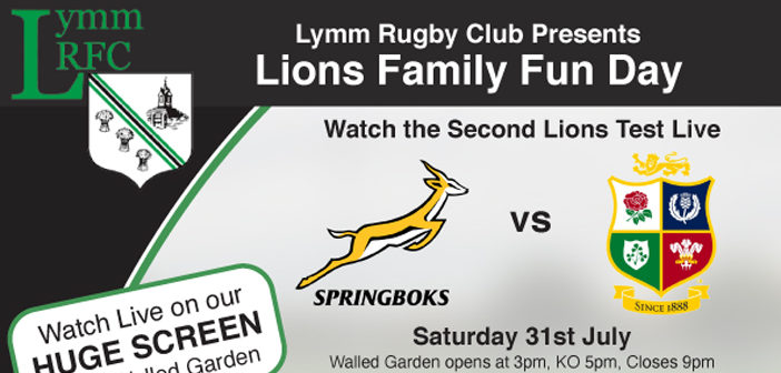 Lymm Rugby Club to host Lions family fun day