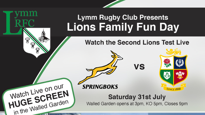 Lymm Rugby Club to host Lions family fun day