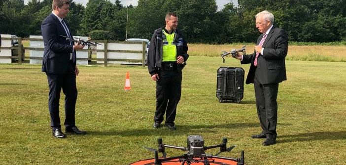 Crime Commissioners impressed by Police Drone Support Unit