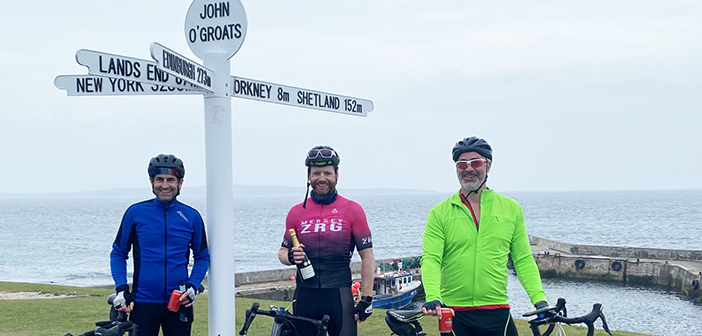 Hospital surgeon smashes 1,035 cycling challenge raising over £4,000