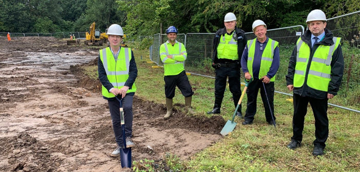 Work starts on extending angling provision at Stanners Pool