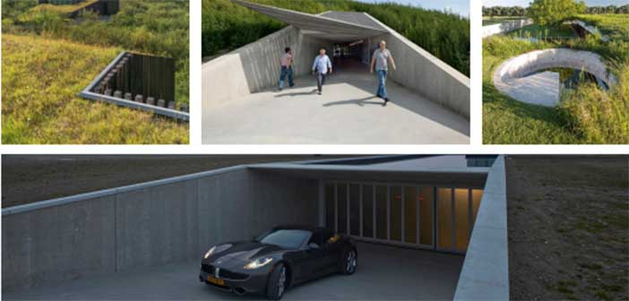 New plan for underground car storage facility on former airfield