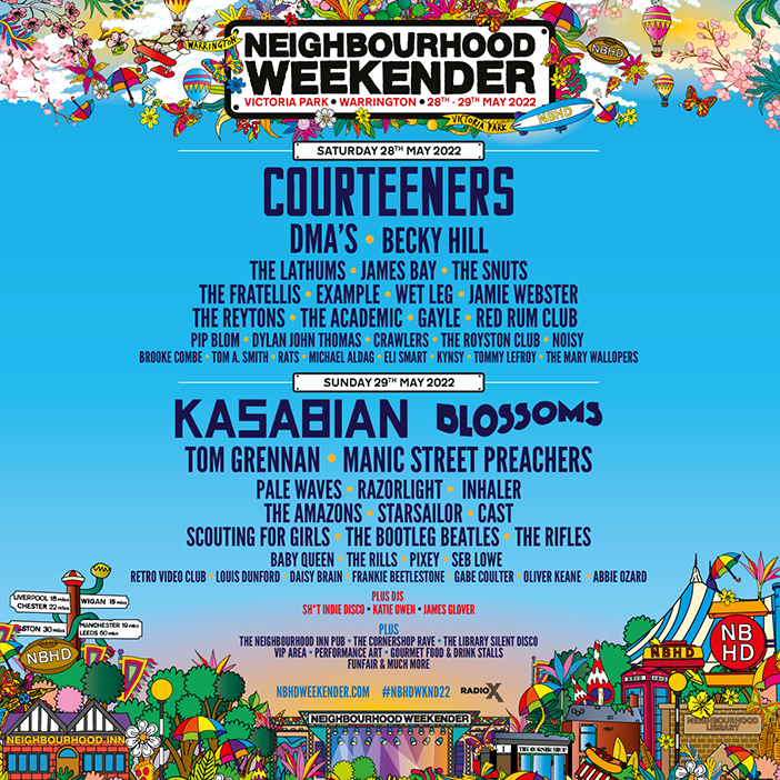 Win the chance to play at Neighbourhood Weekender