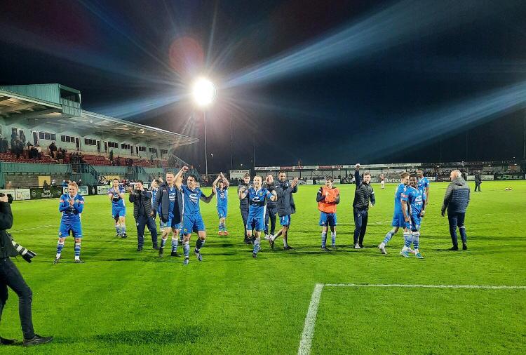 Warrington Town one win away from National League North