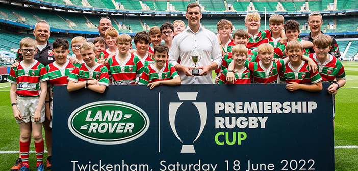 Warrington youngster rubs shoulders with rugby elite